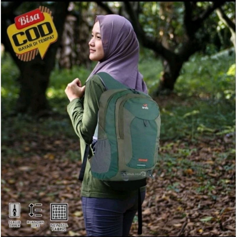 Jual Tas Ransel Gunung 25 Liter Daypack Detroid + Cover Bag | Shopee ...