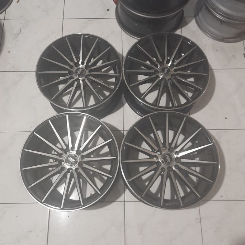 Jual Velg Mobil Racing Bekas Seken Ring 17 TSUKUBA R17 Lebar 7,5 Lubang 5X114,3 5x100 ET45 ...