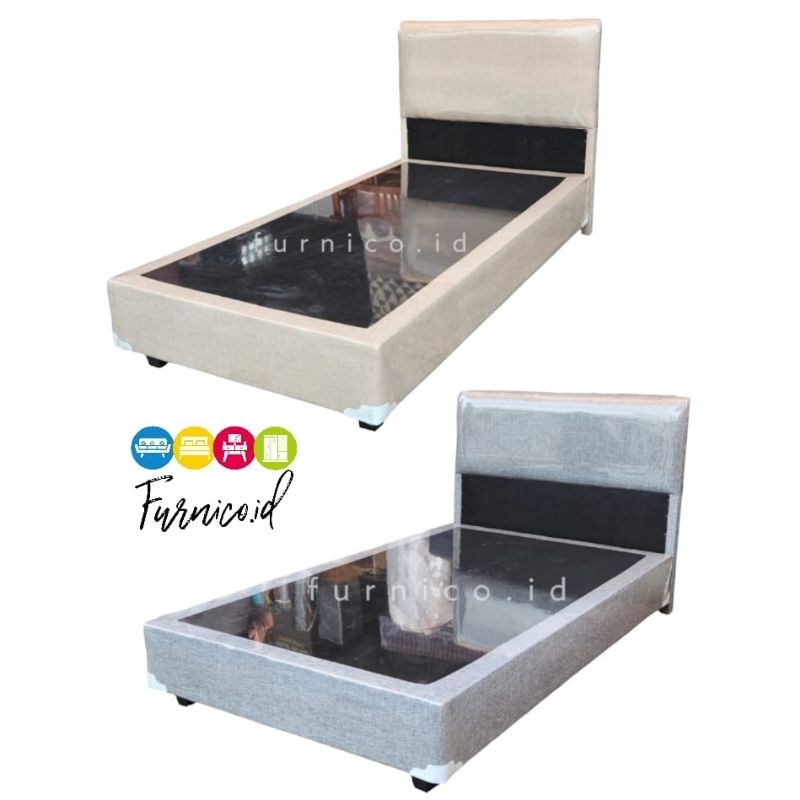 Jual divan / ranjang oscar alas tempat tidur 90 100 120 140 160 180 200 | Shopee Indonesia