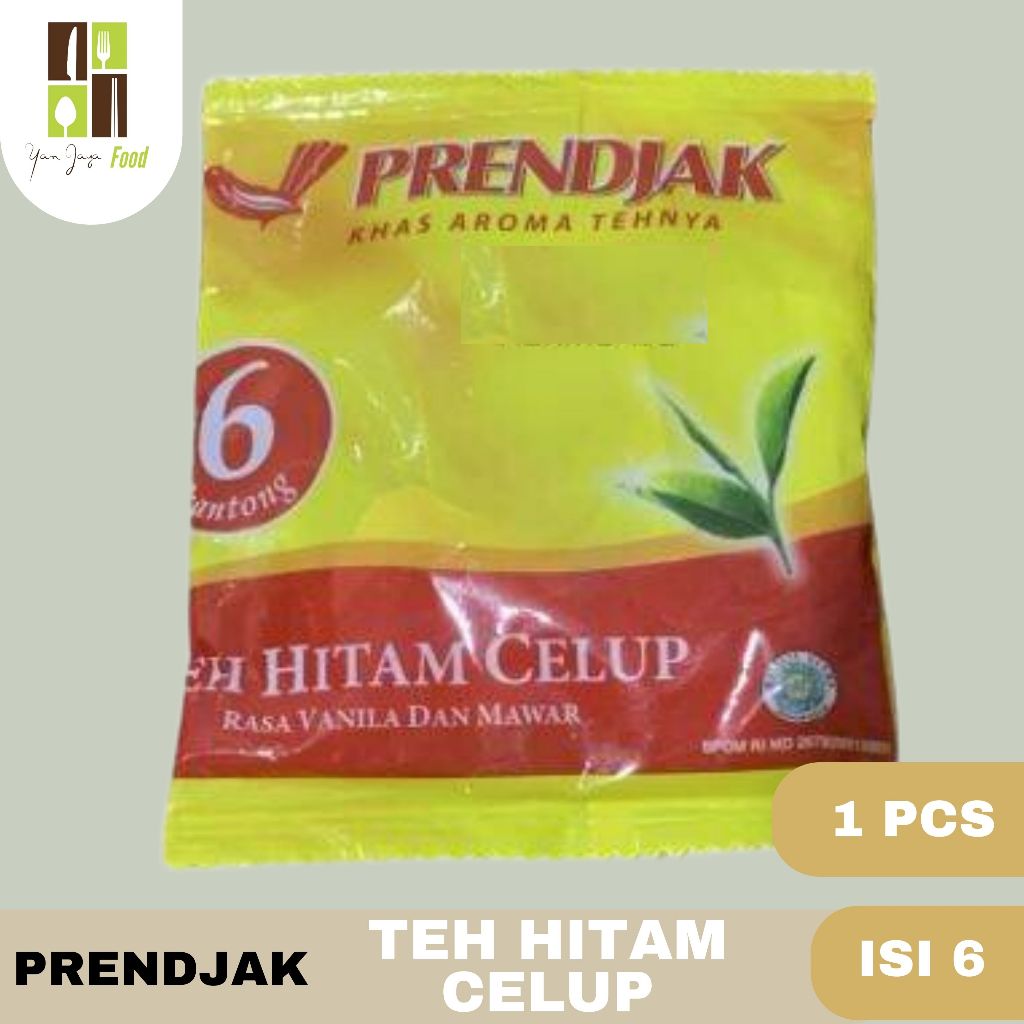 Jual Prendjak Teh Hitam Celup / Rasa Vanila dan Mawar / Prenjak Tea ...