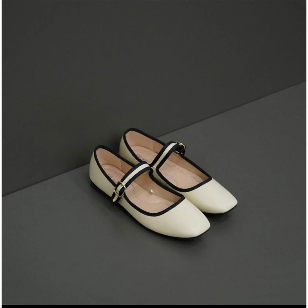 Jual Flats Shoes Wanita Sepatu Hitam Balet Women Shoes R03 | Shopee ...