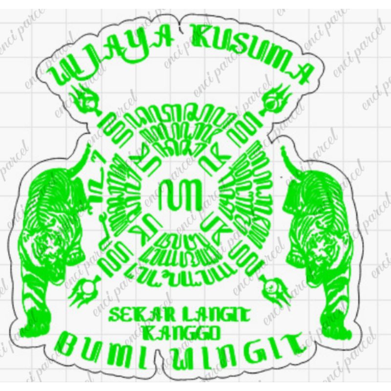 Jual logo wijaya kusuma sekar langit kanggo bumi wingit lambang ...