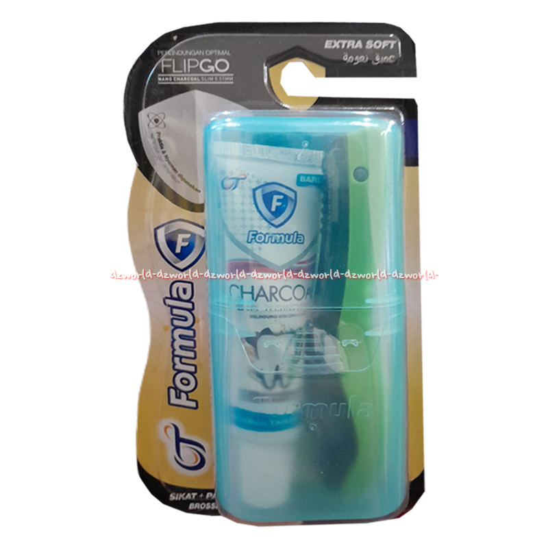 Jual Formula Flipgo Toothbrush Travelling Odol Sikat Gigi Lipat Travel ...