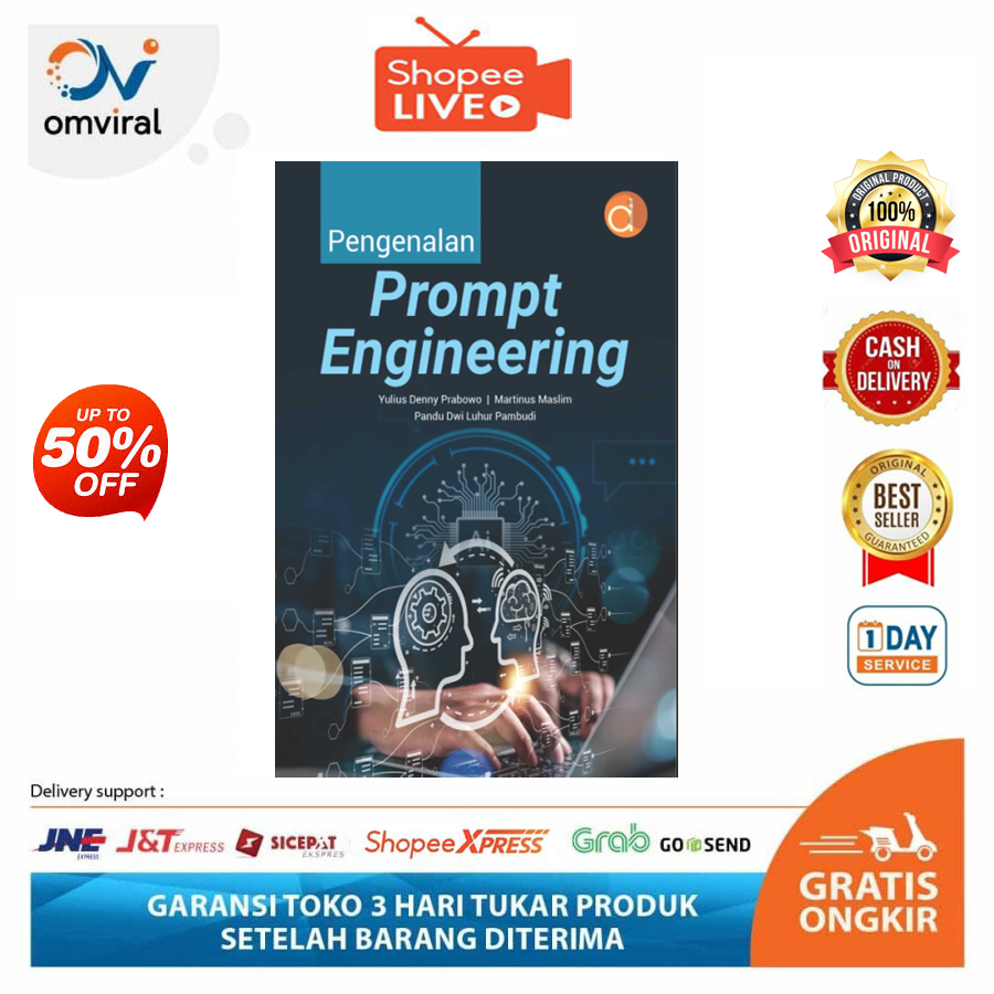 Jual Buku Pengenalan Prompt Engineering FC Yulius Denny Prabowo Penerbit Deepublish | Shopee ...