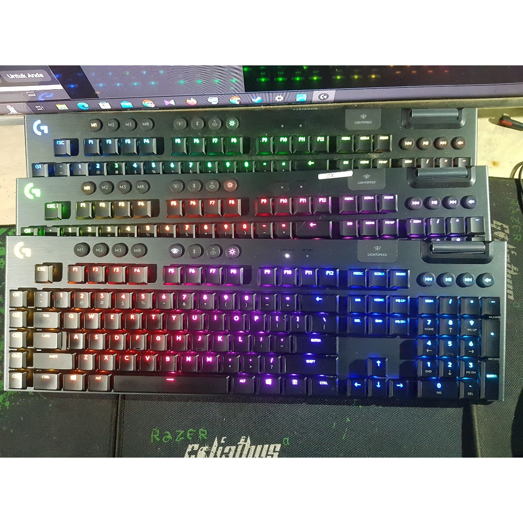 Jual LOGITECH G915 GL CLICKLY SWITCH WIRELESS & BLUETOOTH lengkap ...