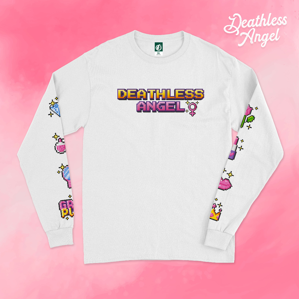 Jual DEATHLESS ANGEL KAOS LENGAN PANJANG | PIXELS | LS SERIES | Shopee ...