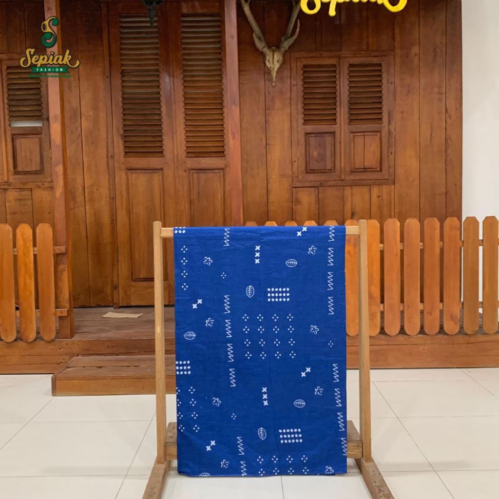Jual SEPIAK BELITONG KAIN BATIK MOTIF KEKINIAN CETAK MOTIF JARANG OLEH ...