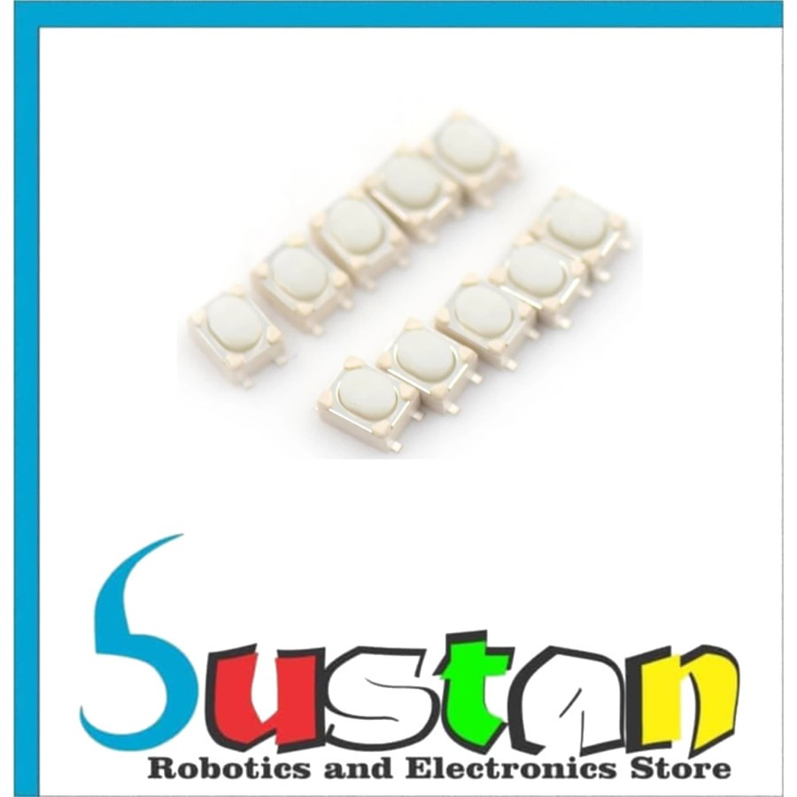 Jual Micro Switch 3x4x2.5mm 4P Tactile Tact Push Button SMD Remote ...