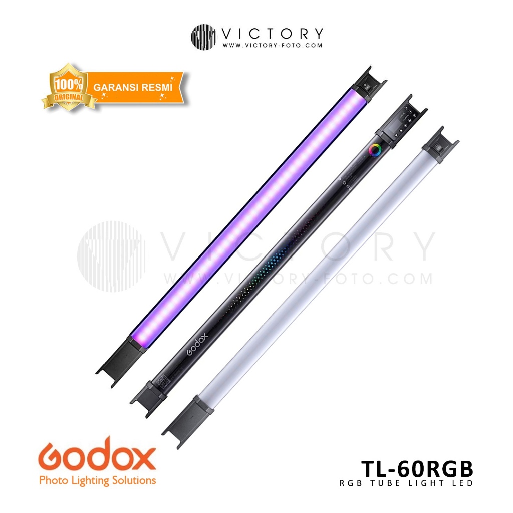 Jual Lampung Godox TL 60 Tube Light LED RGB, Godox TL-60 RGB | Shopee ...