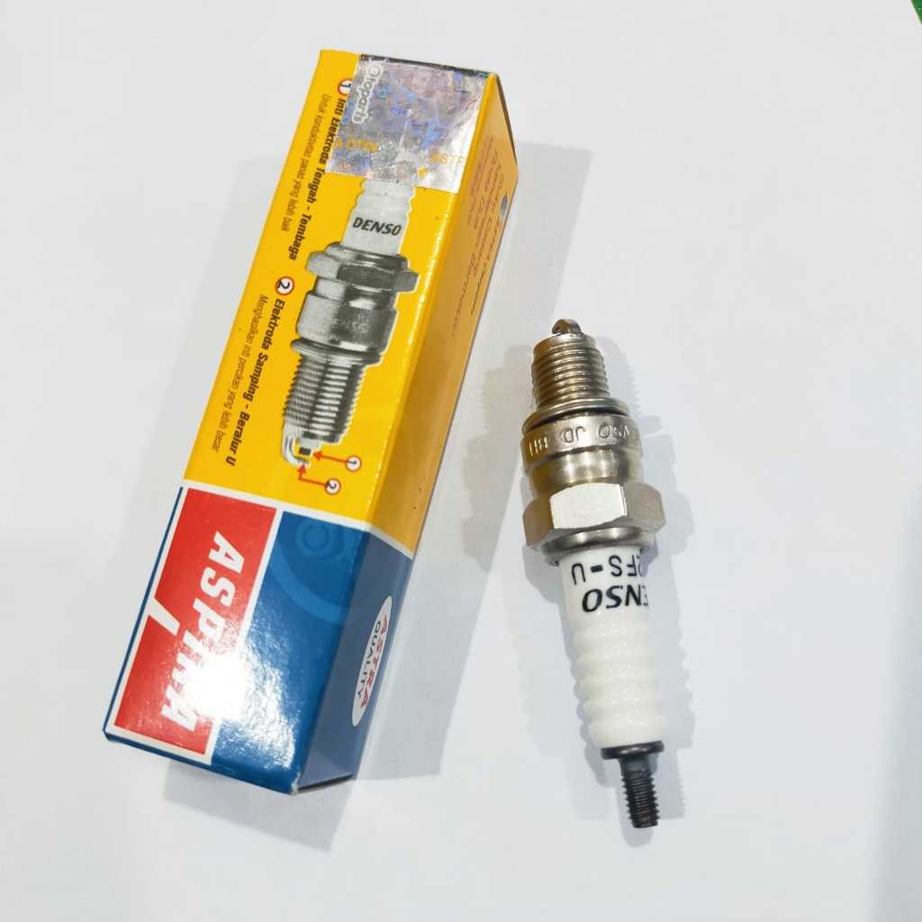 Jual BUSI MOTOR ASPIRA DENSO 15-U22FSU UNTUK MOTOR GRAND / PRIMA/ STAR C800 / REVO / SUPRA (DRAT ...