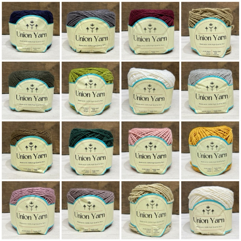 Jual Benang Rajut soft cotton acrylic blend / sca / united yarn ...