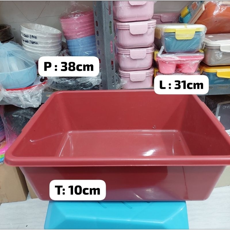 Jual Baskom bak kucing plastik kotak / cat litter / cat / ganti oli ...