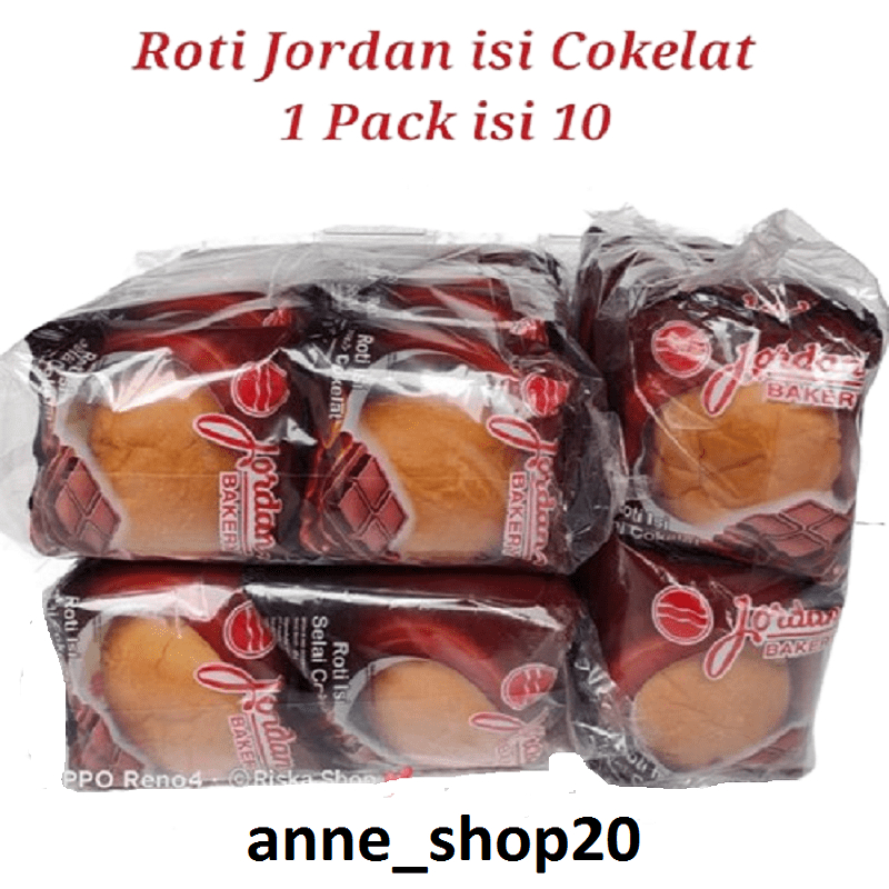Jual Roti Jordan Selai Coklat 1 Pak Isi 10 Bungkus Exp 16-10-25 ...
