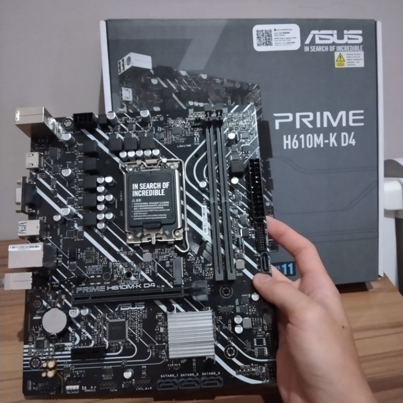 Jual Motherboard Asus PRIME H610M-K D4 LGA1700 | Shopee Indonesia