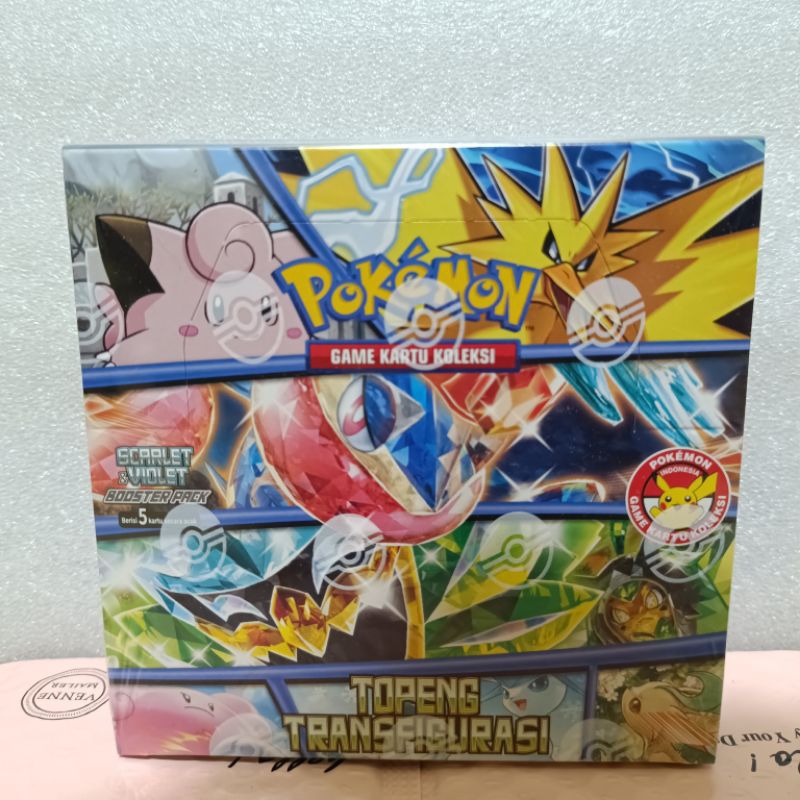 Jual Kartu Pokemon Topeng Transfigurasi Booster Box Bahasa indonesia | Shopee Indonesia