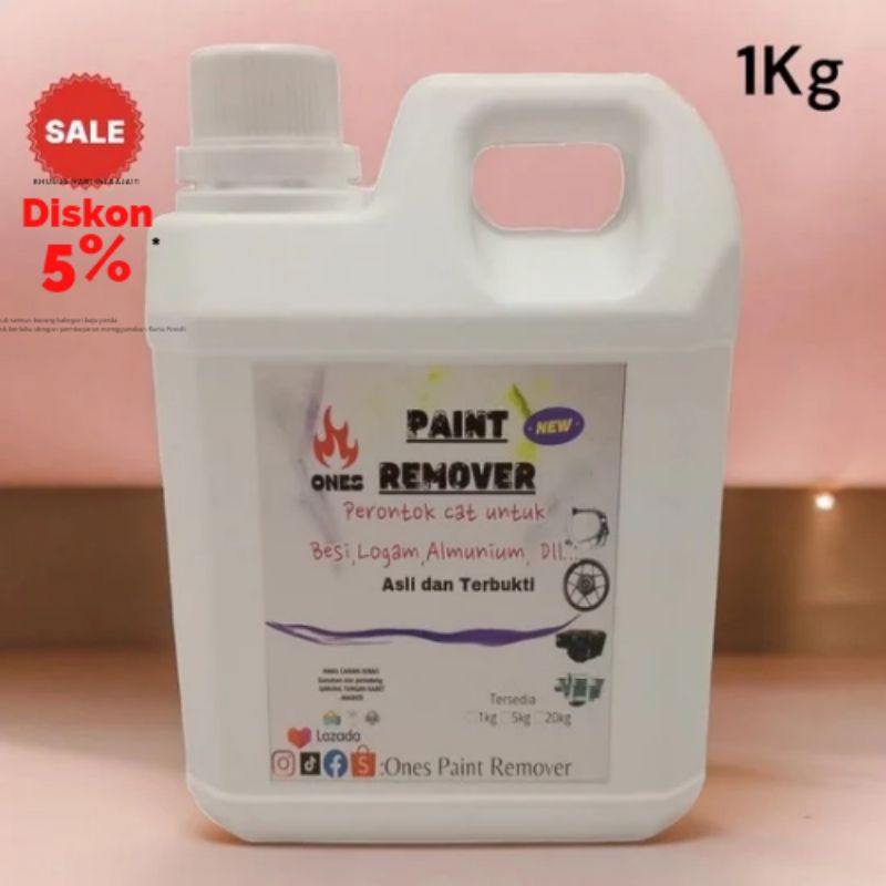 Jual Paint remover perontok cat besi ONES paint remover 1kg | Shopee ...