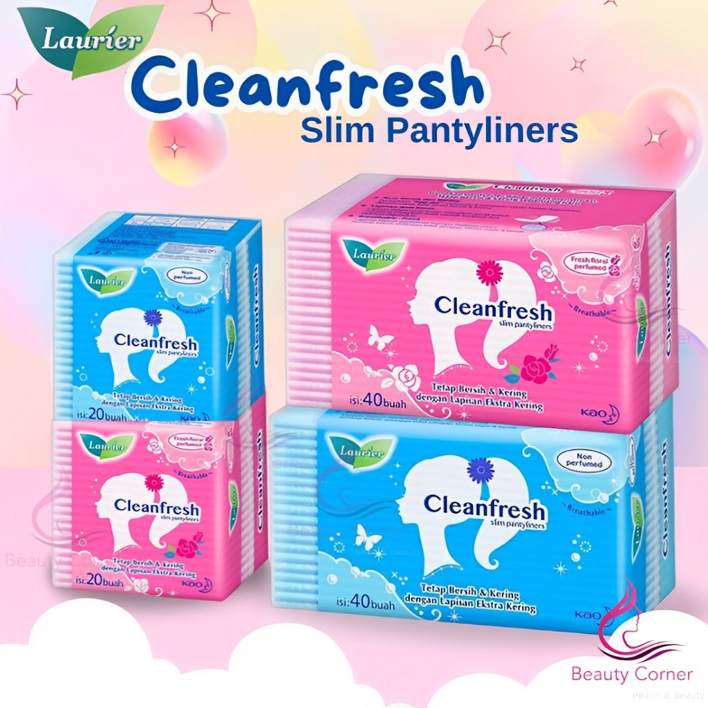 Jual Laurier Pantyliner CleanFresh | Shopee Indonesia