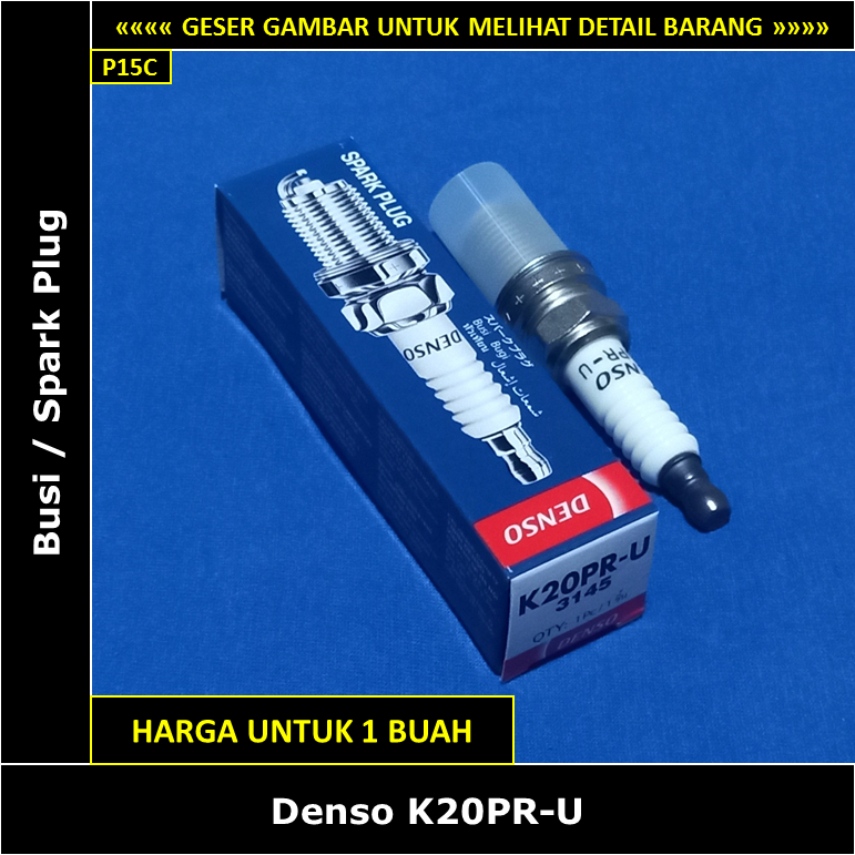 Jual Busi Nissan Sentra Genesis B13 1600 cc 1990-1994 Denso K20PR-U ...