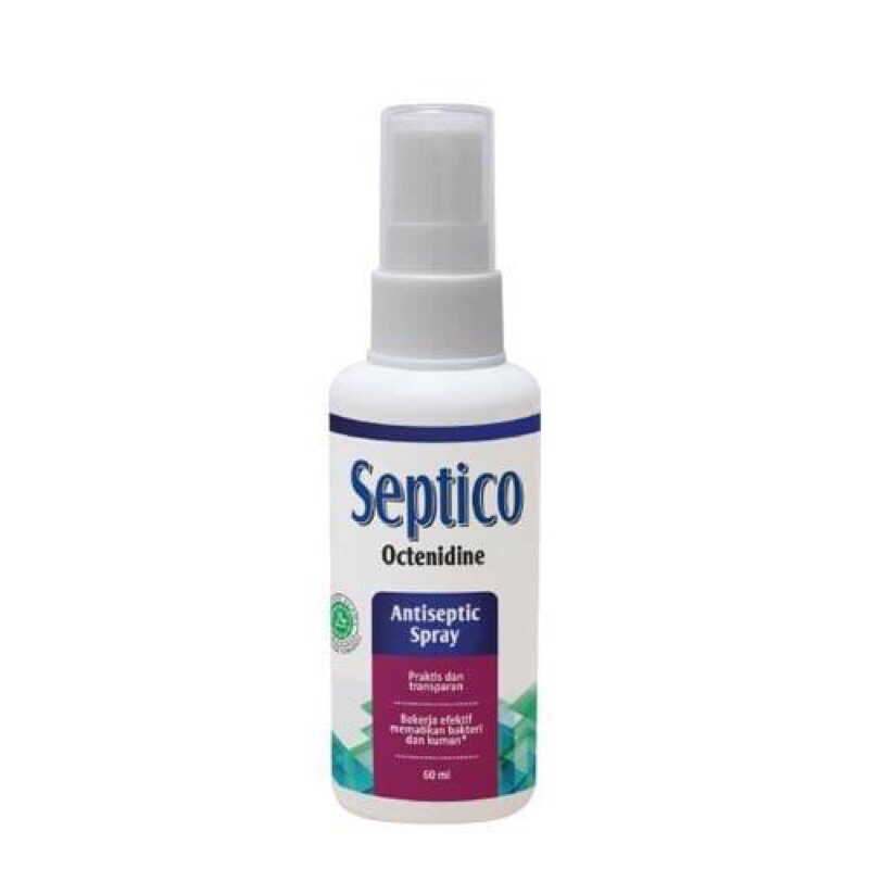 Jual Septico Octenidine Spray 60ml / Antiseptic Spray | Shopee Indonesia