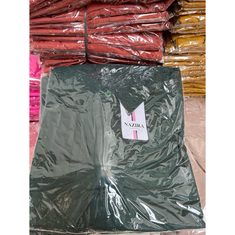 Jual Marsya Tunik Rayon Polos Rayon Twill Kemeja Tunik Polos LD 115 by ...