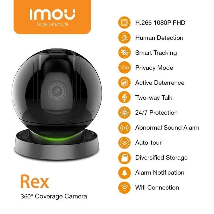 Jual Imou Ranger A1 REX 2MP IP Camera CCTV Indoor Wireless Garansi ...