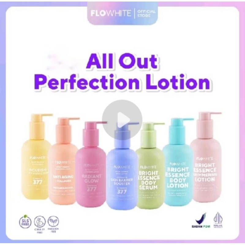 Jual (FREE GIFT)FLOWHITE Body Serum Series - Beauty Bright Essense ...