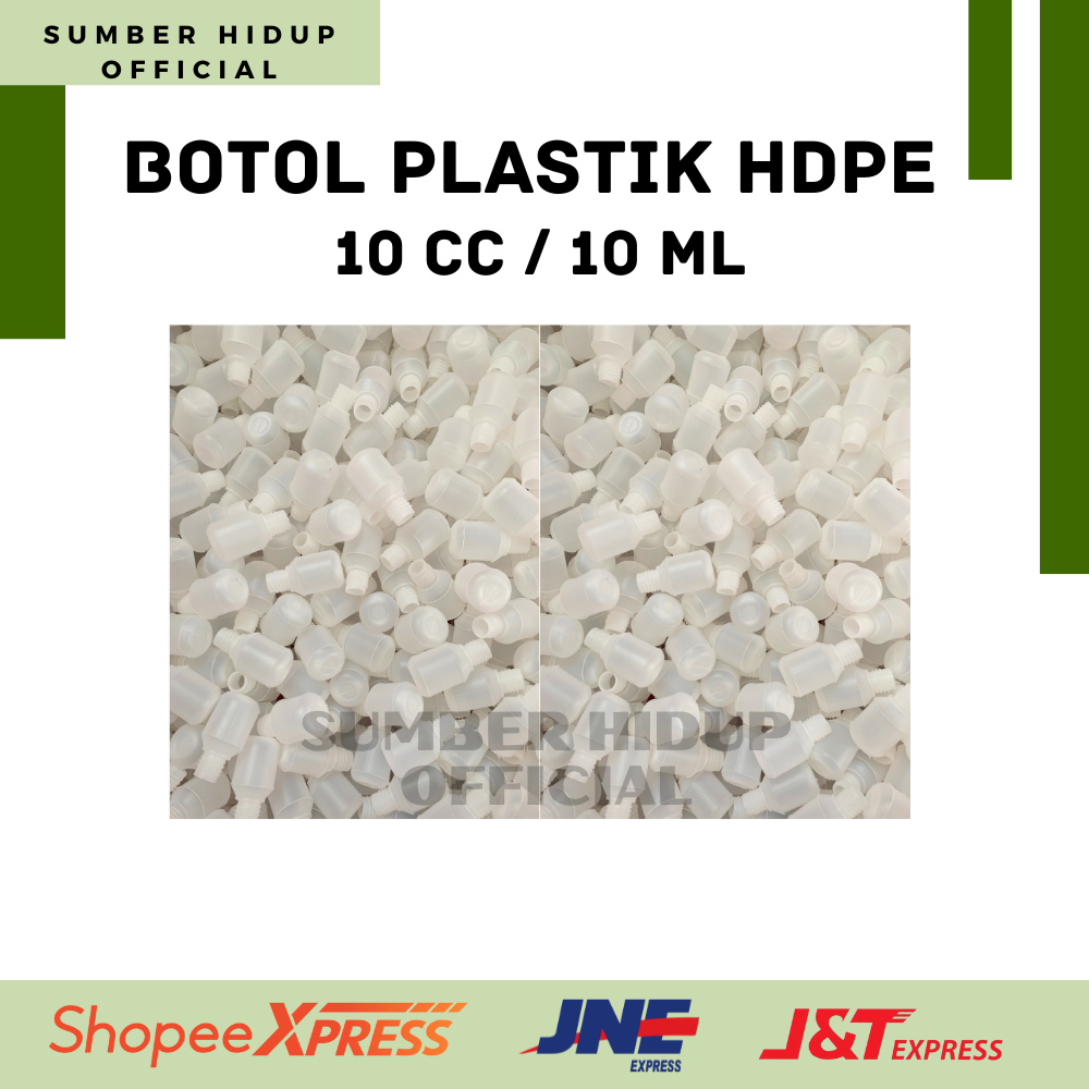 Jual BOTOL PLASTIK 10ML | 10GR SAK SAKAN BERAT 1KG ± ISI 1000 PCS ...