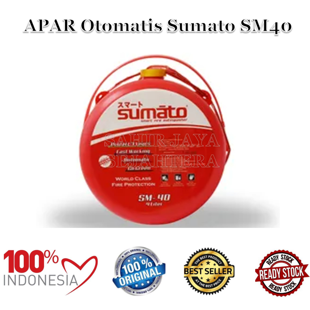 Jual APAR Otomatis Sumato SM40 Alat Pemadam Kebakaran Otomatis Apar ...
