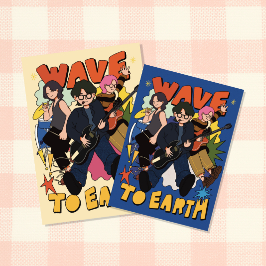 Jual Wave to Earth Fanmade Poster A4 A5 | Fanmerch w2e | Art Print by ...