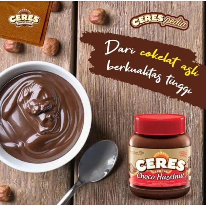 Jual CERES SPREAD CHOCO HAZELNUT 200GR - SELAI | Shopee Indonesia