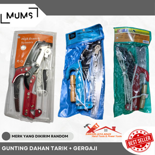 Jual Gunting Dahan Tarik + Gergaji Pisau Dengan Tali +/- 2,3 Meter Multifungsi 2 in 1 Gergaji ...