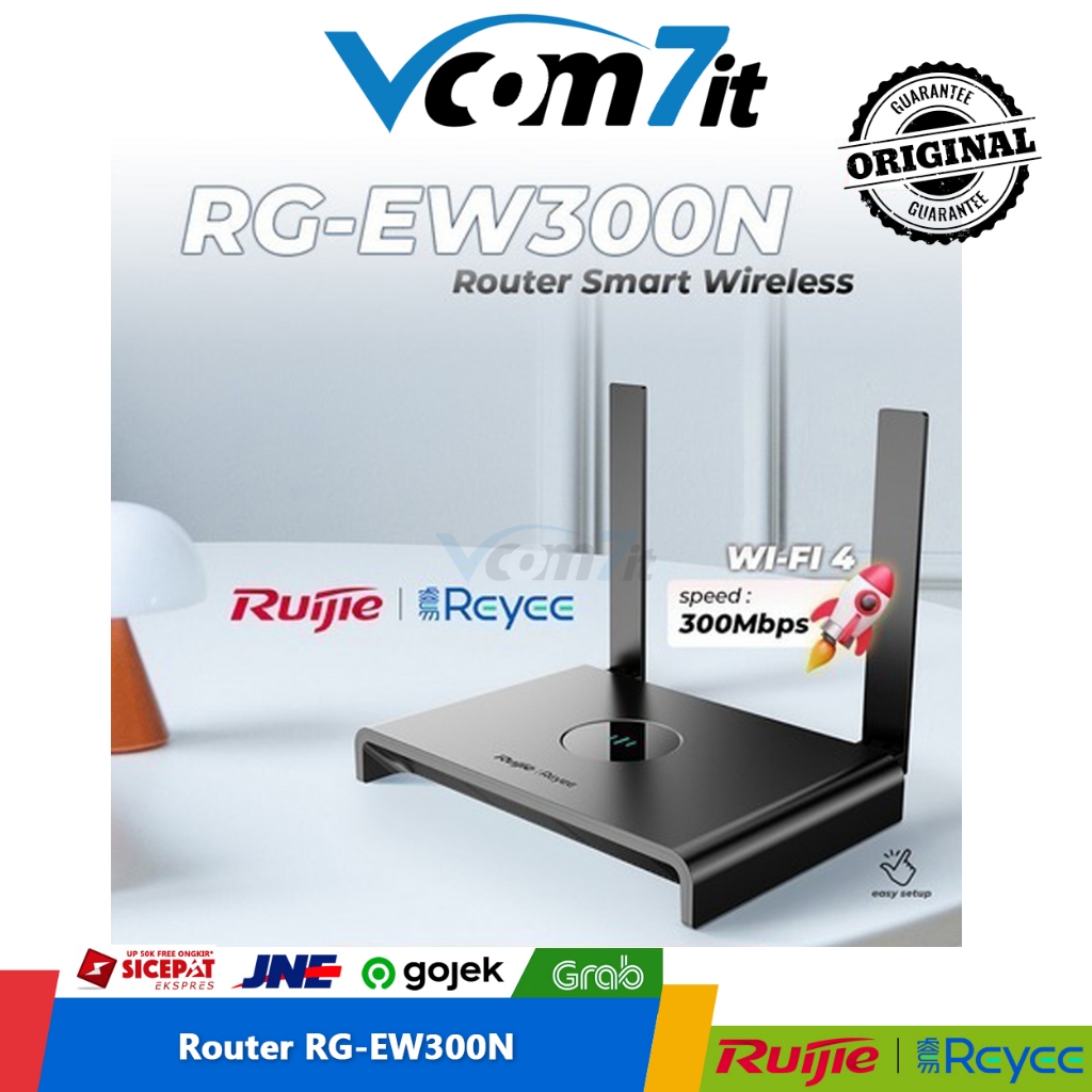 Jual RUIJIE REYEE RG EW300N 300Mbps Wireless Smart Router | Shopee ...