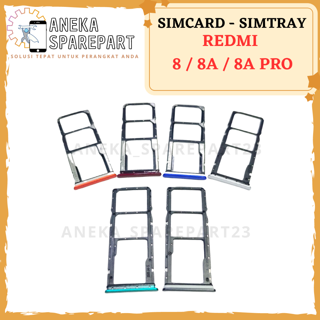 Jual SIMLOCK SIMTRAY TEMPAT SIMCARD XIAOMI REDMI 8 - 8A - 8A PRO ...