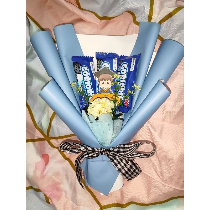 Jual BUKET SNACK WISUDA/BUKET TOPPER WISUDA/BUKET SNACK GRADUATION ...