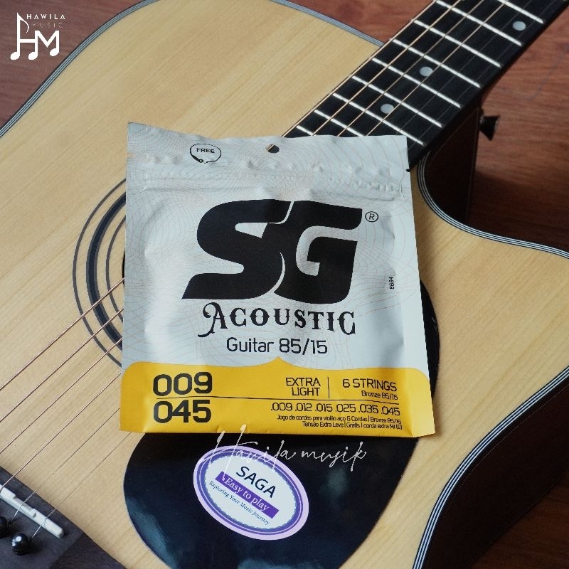 Jual Original Made in BRAZIL Senar Gitar Akustik String SG 6684 6685 ...