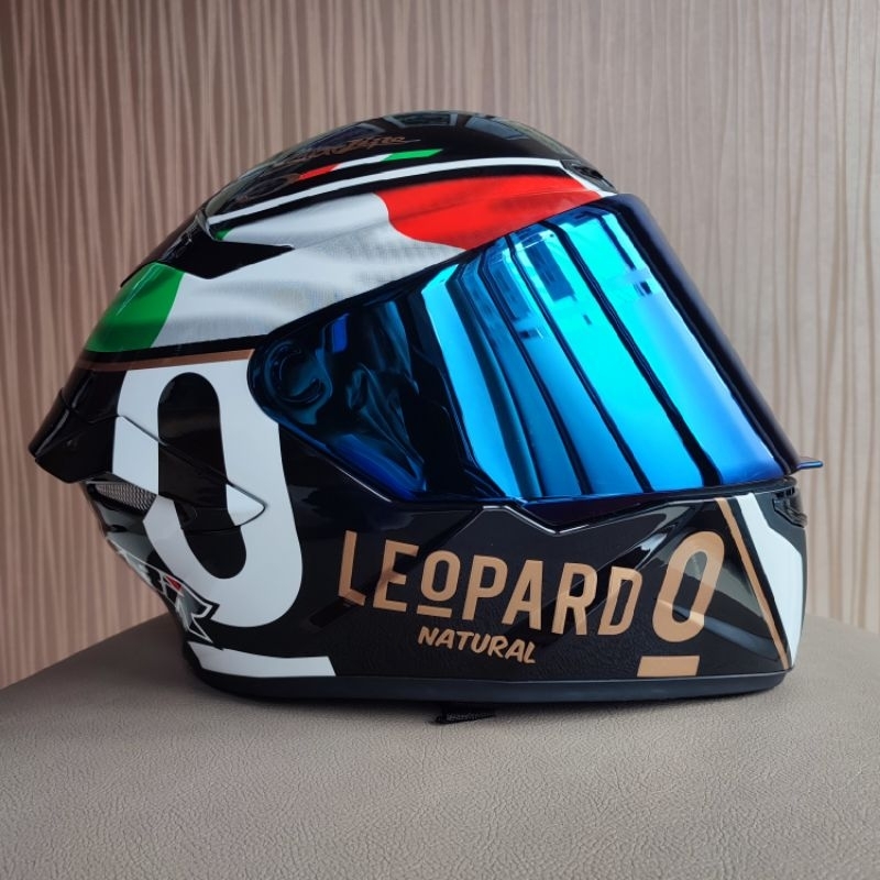 Jual HELM FULL FACE KBR TTC LEOPARD SNI/ORIGINAL DEWASA HITAM BLACK ...