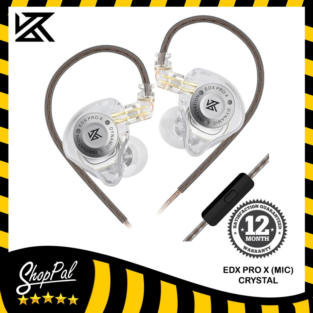 Jual Knowledge Zenith KZ EDX PRO X (MIC) Original Headset Earphone ...