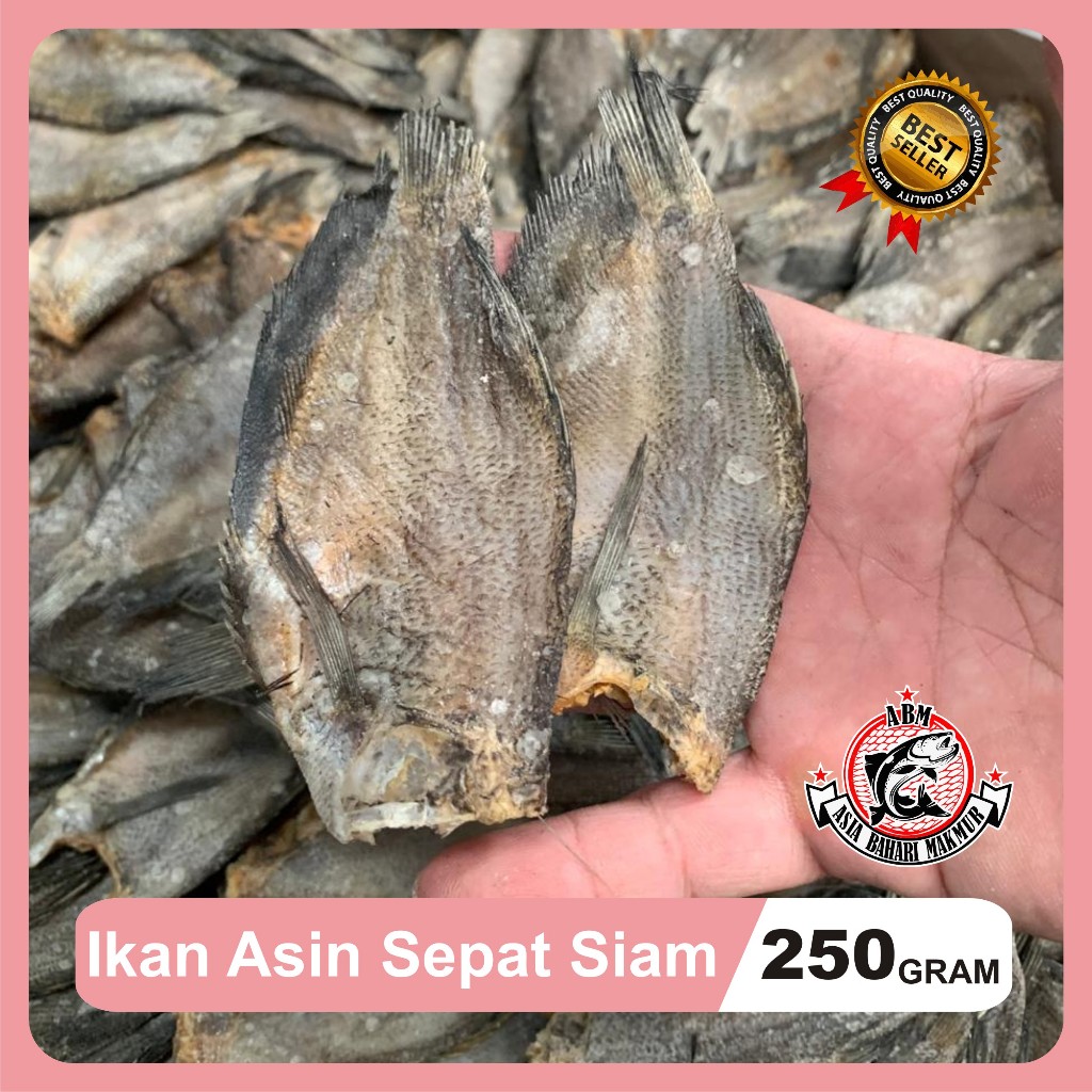 Jual Ikan Asin Sepat Siam Premium Gurami Sedang 250 gr | Shopee Indonesia