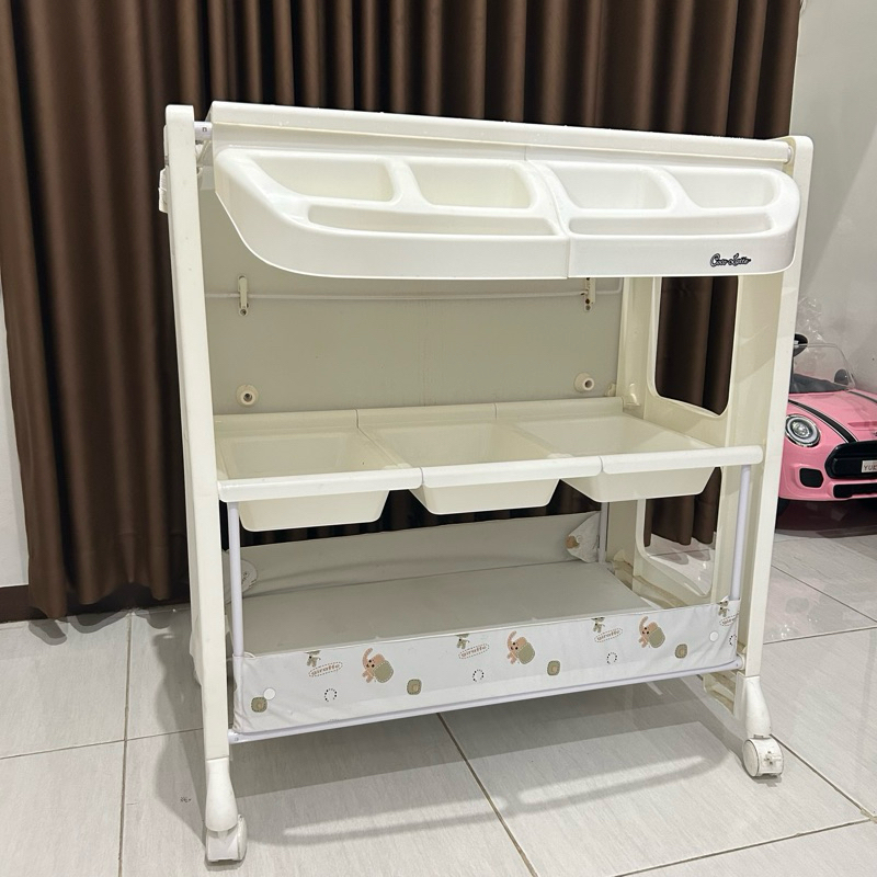Jual baby tafel cocolatte 2in1 preloved bekas changing table diaper baby bath | Shopee Indonesia