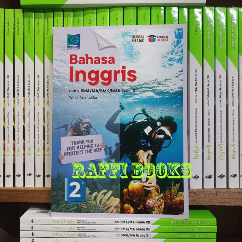 Jual Buku Bahasa Inggris Kelas 2/XI/11 SMA Grafindo Kurikulum Merdeka | Shopee Indonesia