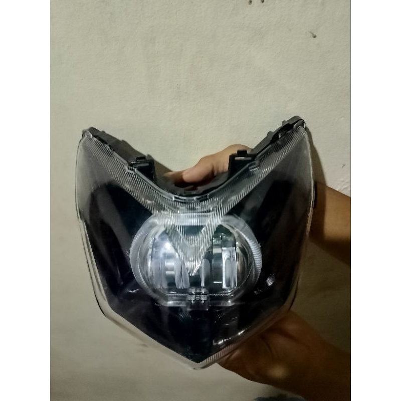 Jual Reflektor Headlamp Lampu Depan Supra X Batman Custom Biled ...