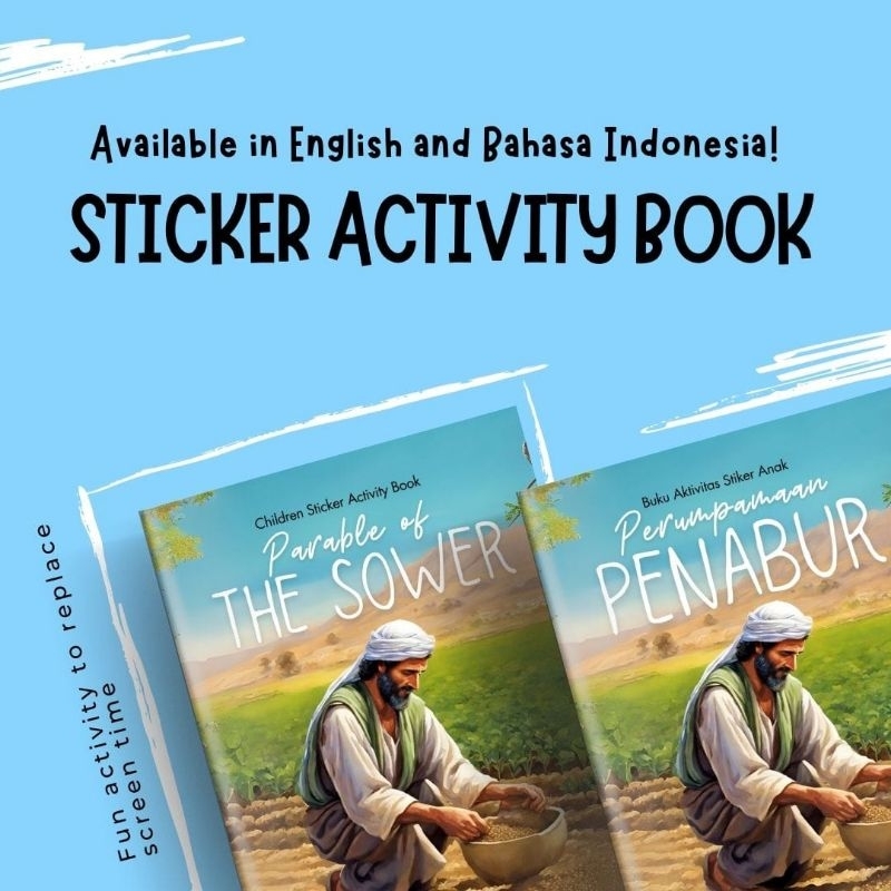 Jual Sticker Activity Book (Buku Aktivitas Stiker) : The Parable of the ...