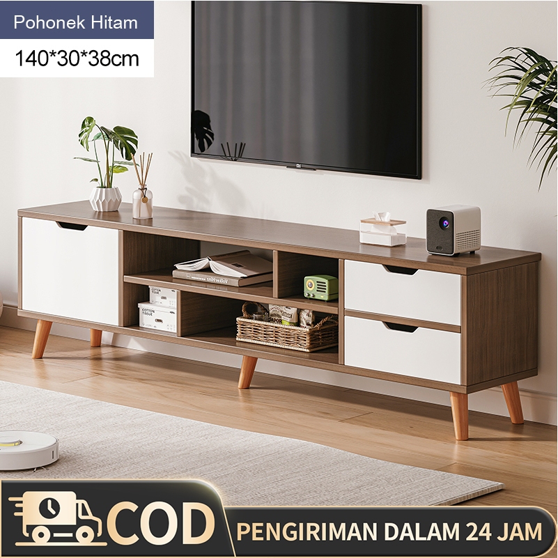 Jual LL 140CM Terbaru Kabinet Tv Minimalis Modern / Lemari TV / Rak TV ...