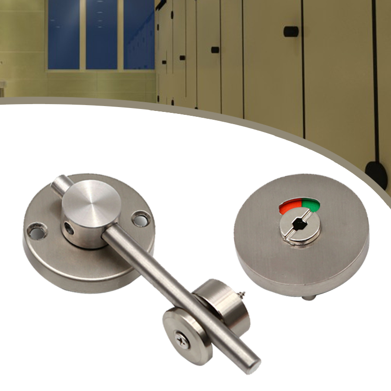 Jual Cubicle Toilet Indicator Lock Stainless Steel Kunci Indikator ...