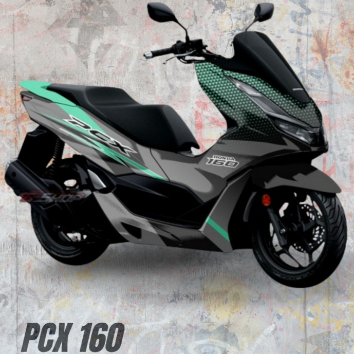 Jual Decal stiker honda pcx 160 cc full body motor motof design deluxe ...
