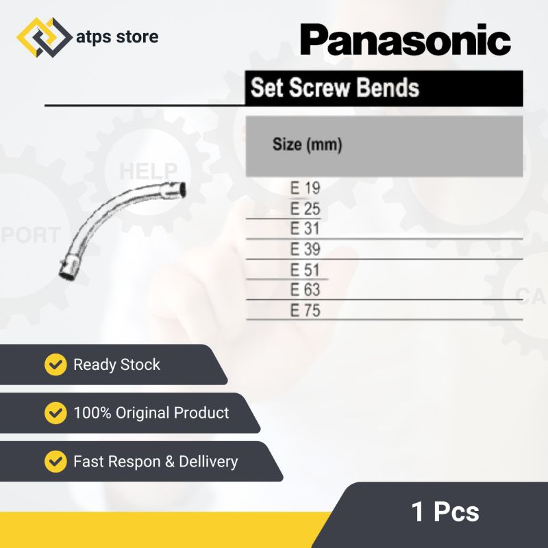 Jual Longbow Pipa Panasonic / Elbow Pipa Conduit E25/E31/E39/E51/E63/E75 | Shopee Indonesia
