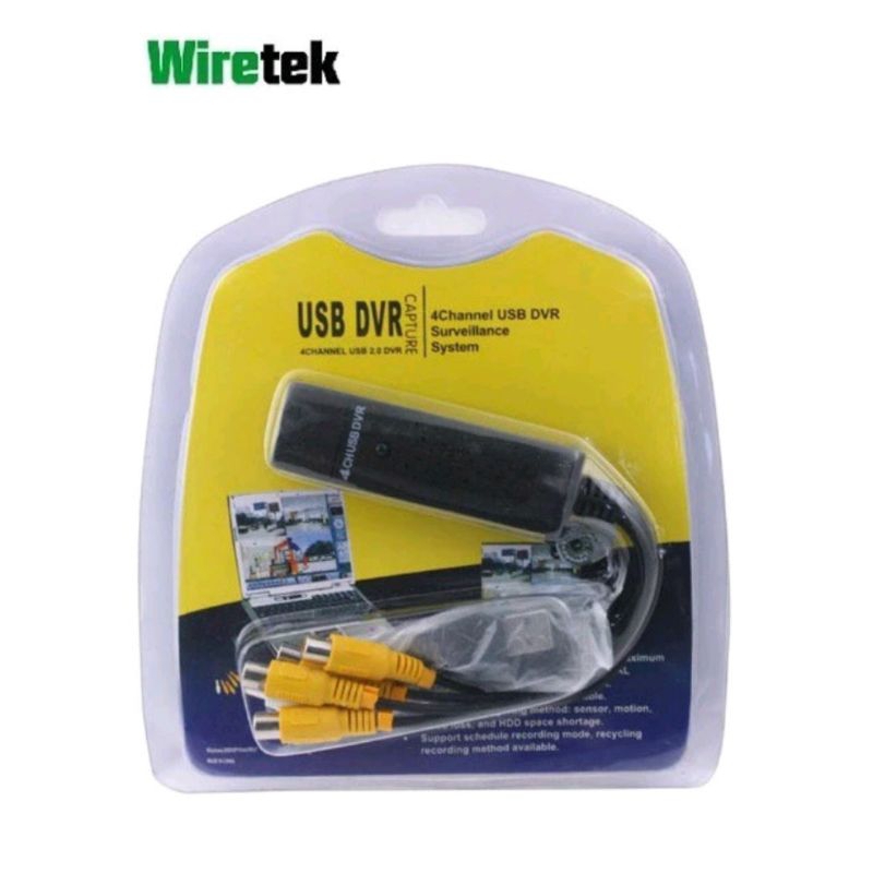 Jual USB to DVR 4 Channel Surveilance system | Shopee Indonesia