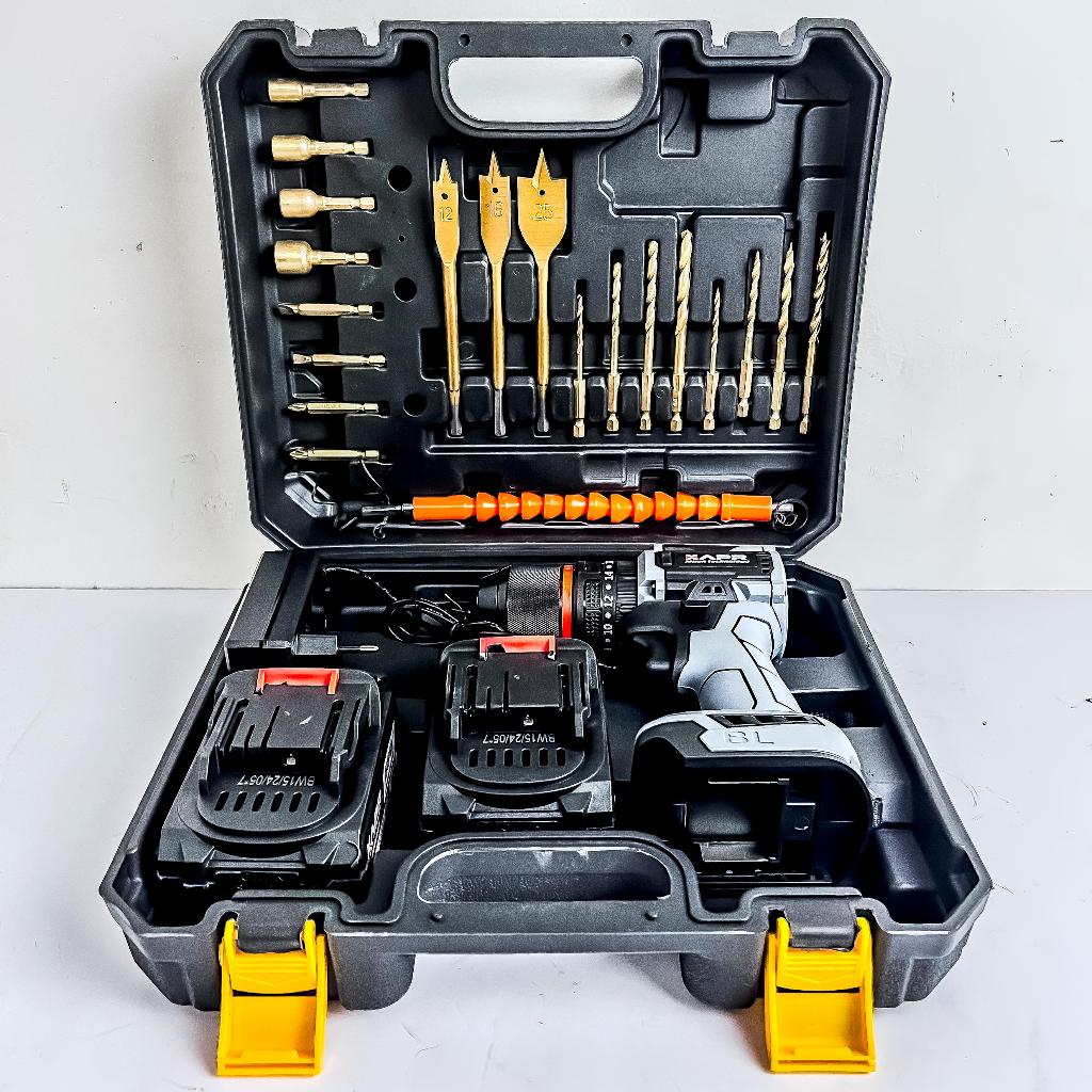 Jual APR Bor Baterai 13mm 88v AP13 PROMAX keyless chuck untuk bor besi ...