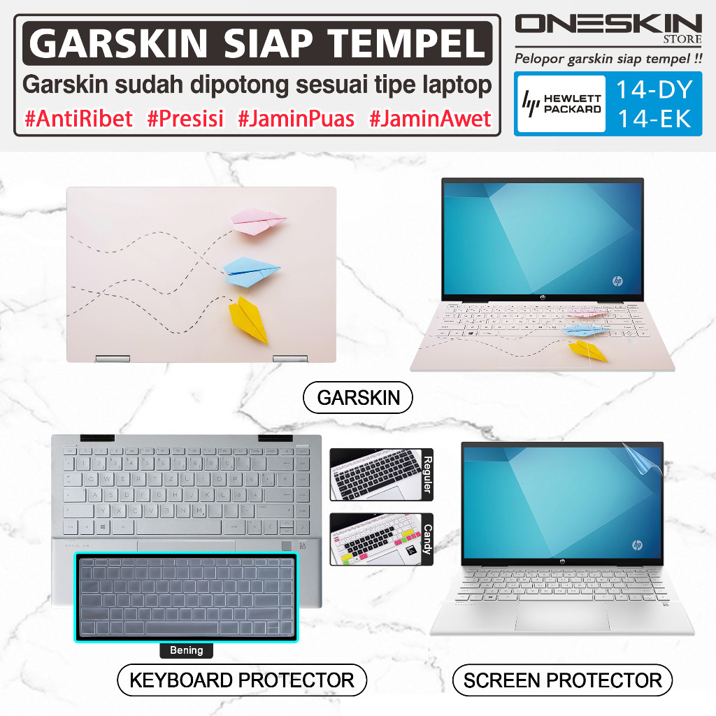 Jual Precut Garskin Sticker Laptop Perfect Fit Pelindung Screen ...