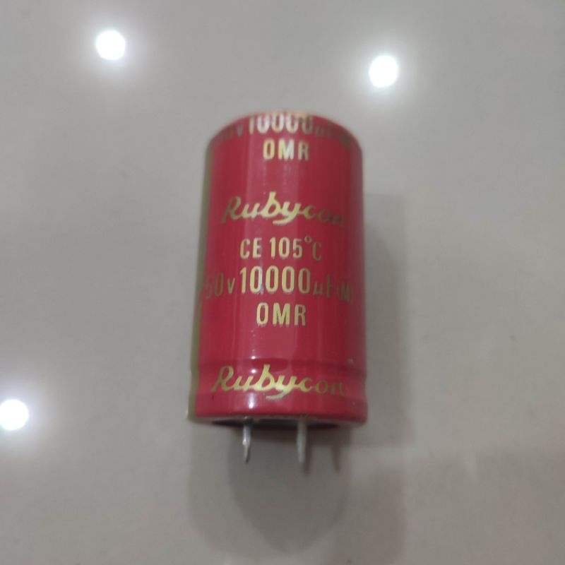 Jual ELCO 10000UF 50V RUBYCON MERAH RED ELKO RUBICON | Shopee Indonesia